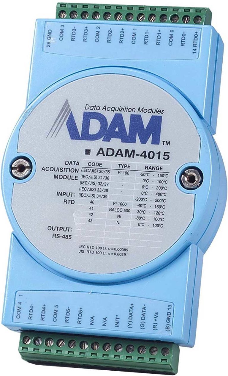 ADAM-4017+, 8-ch Analog Input Module with Modbus - Advantech AE