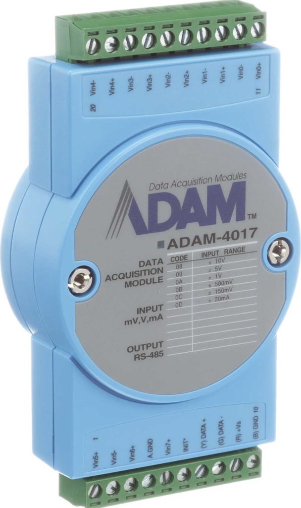 ADAM-4017+, 8-ch Analog Input Module with Modbus - Advantech AE
