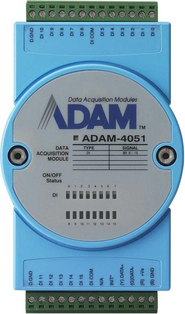 ADAM-4017+, 8-ch Analog Input Module with Modbus - Advantech AE