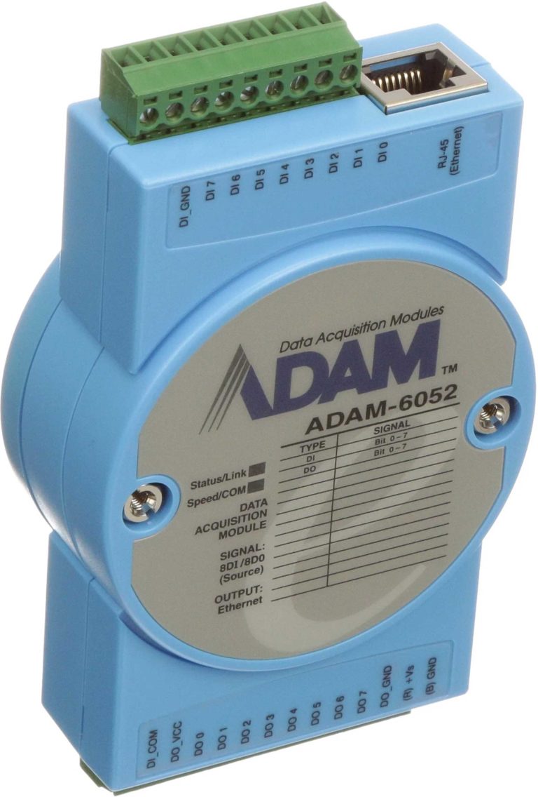 ADAM-6051, 16-Ch Isolated DI/O w/Counter Module. 12xDI,2xDO,2xCounter - Advantech AE