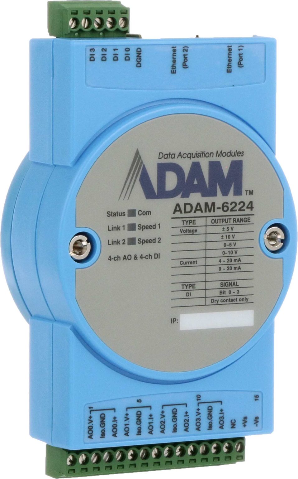 Adam 6256 16 Ch Isolated Digital Output Modbus Tcp Module Advantech Ae