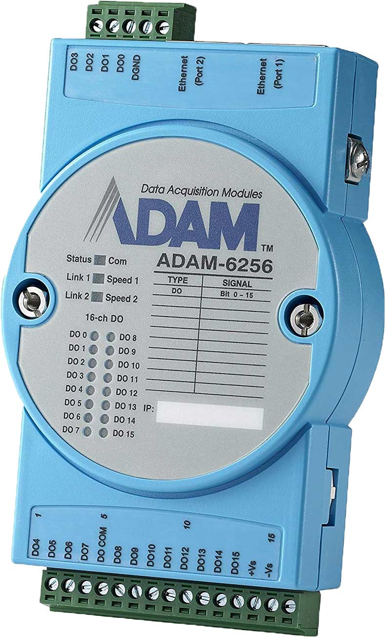 ADAM 6256 16 Ch Isolated Digital Output Modbus TCP Module Advantech AE