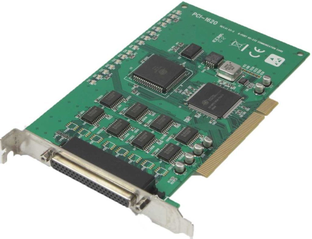 PCI-1612B-DE, 4-port RS-232/422/485 PCI Comm. Card w/S - Advantech AE