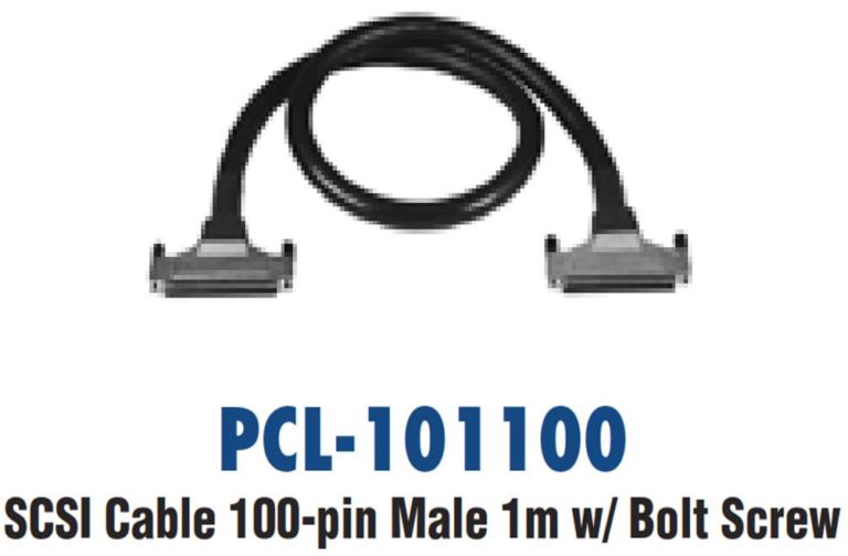 PCL-10250-2E, 100-pin to 2x50pin SCSI Cable,2M - Advantech AE
