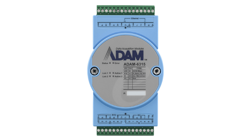 ADAM-6315, OPC UA and Security Remote I/O_RTD Module - Advantech AE